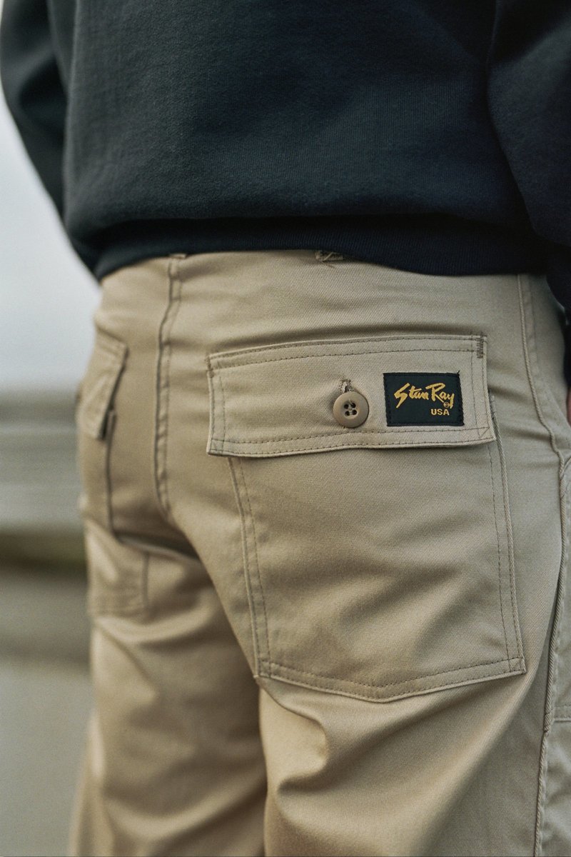 Stan Ray Original Fatigue Pant - Khaki Twill | Garmentory