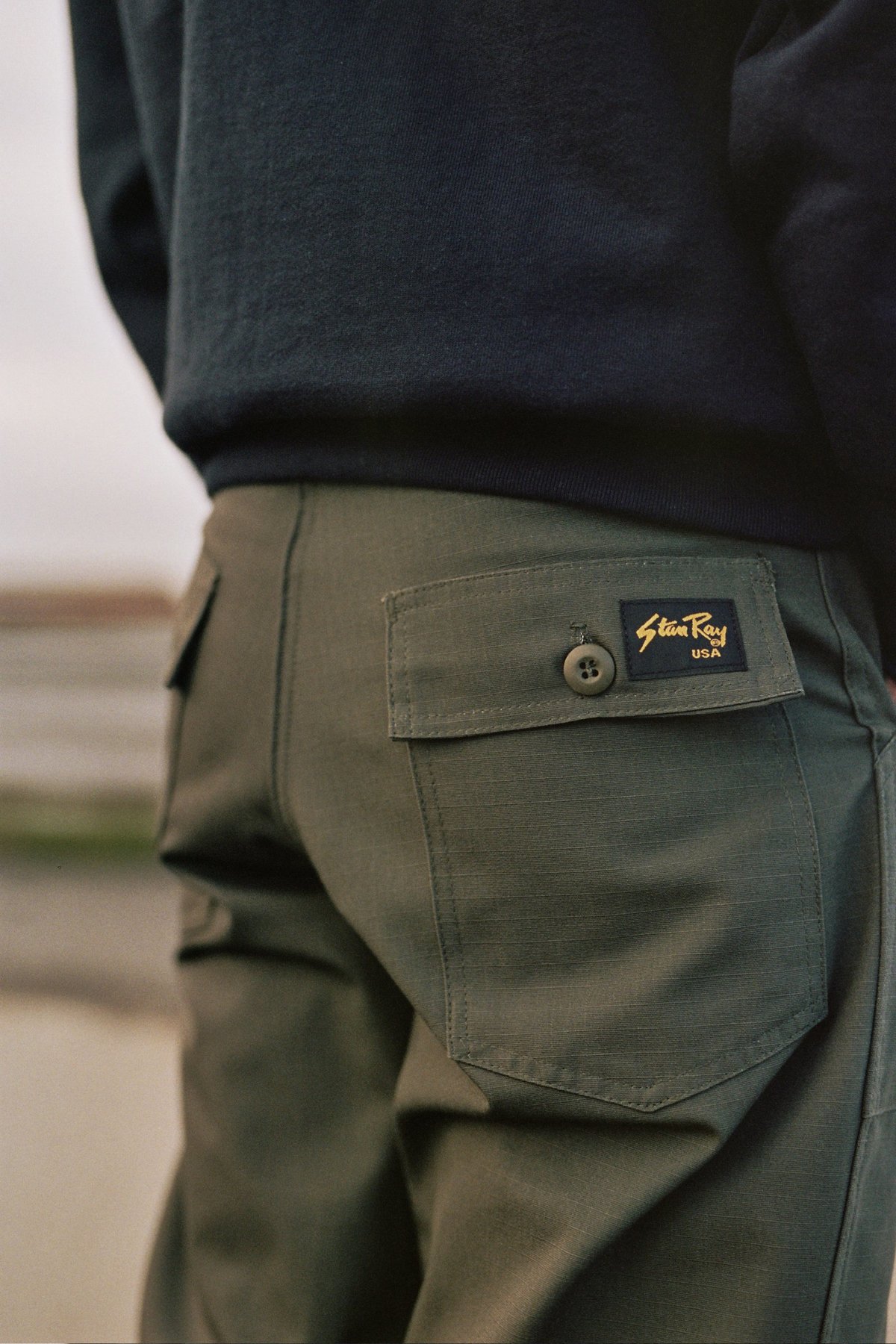 Stan Ray Original Loose Fatigue Pant - Loden Ripstop | Garmentory
