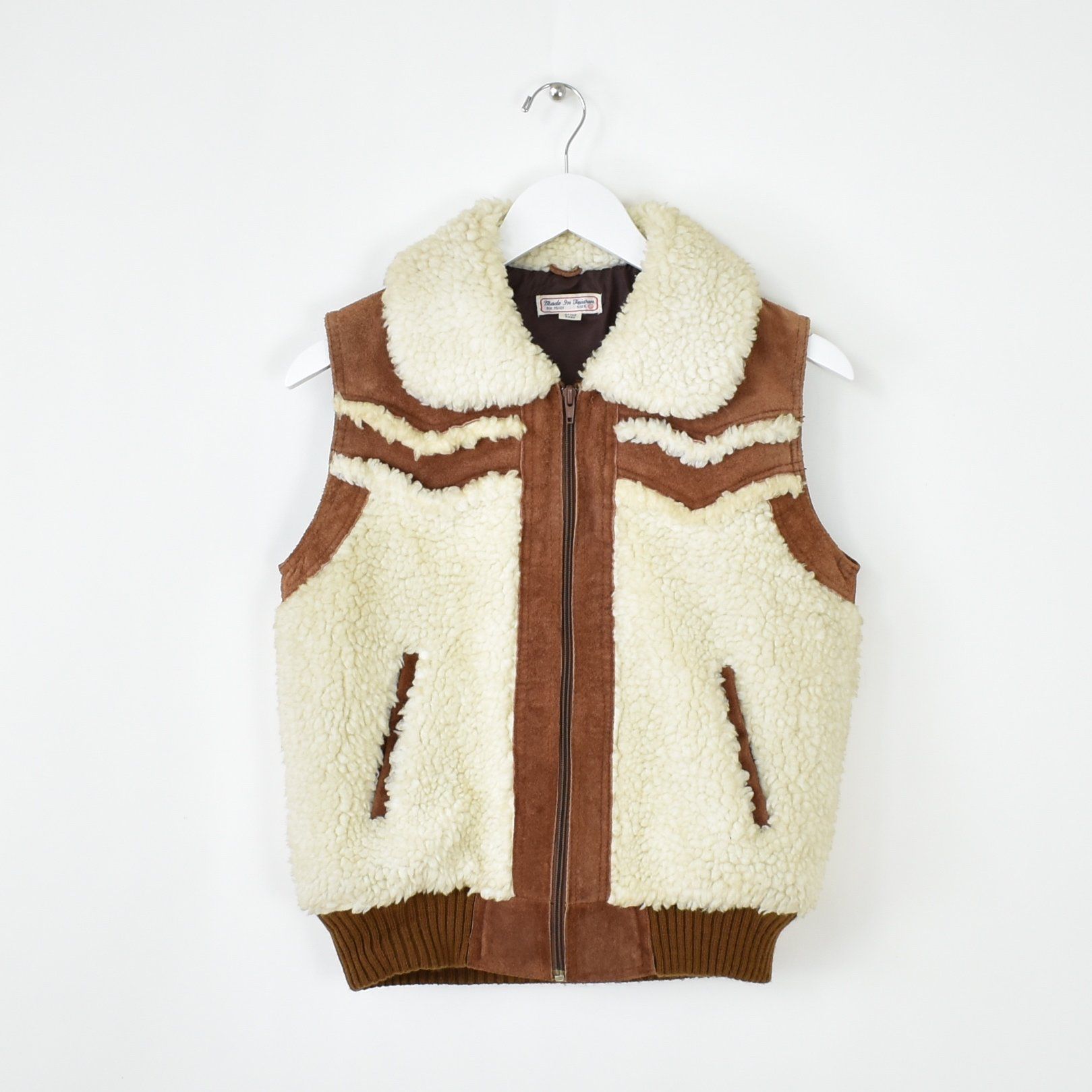 Vintage Sheepskin Vest | Garmentory