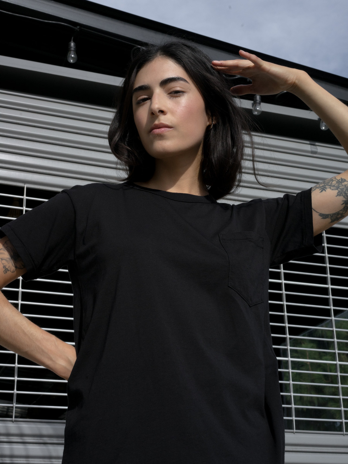 Calder Blake Jaq Tee in White | Garmentory