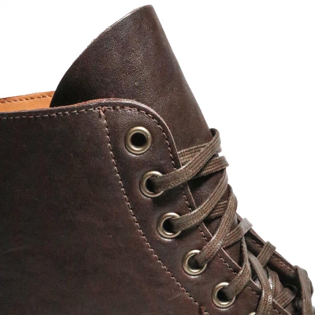 Viberg Country Boot - Maryam Brown Washed Horse | Garmentory