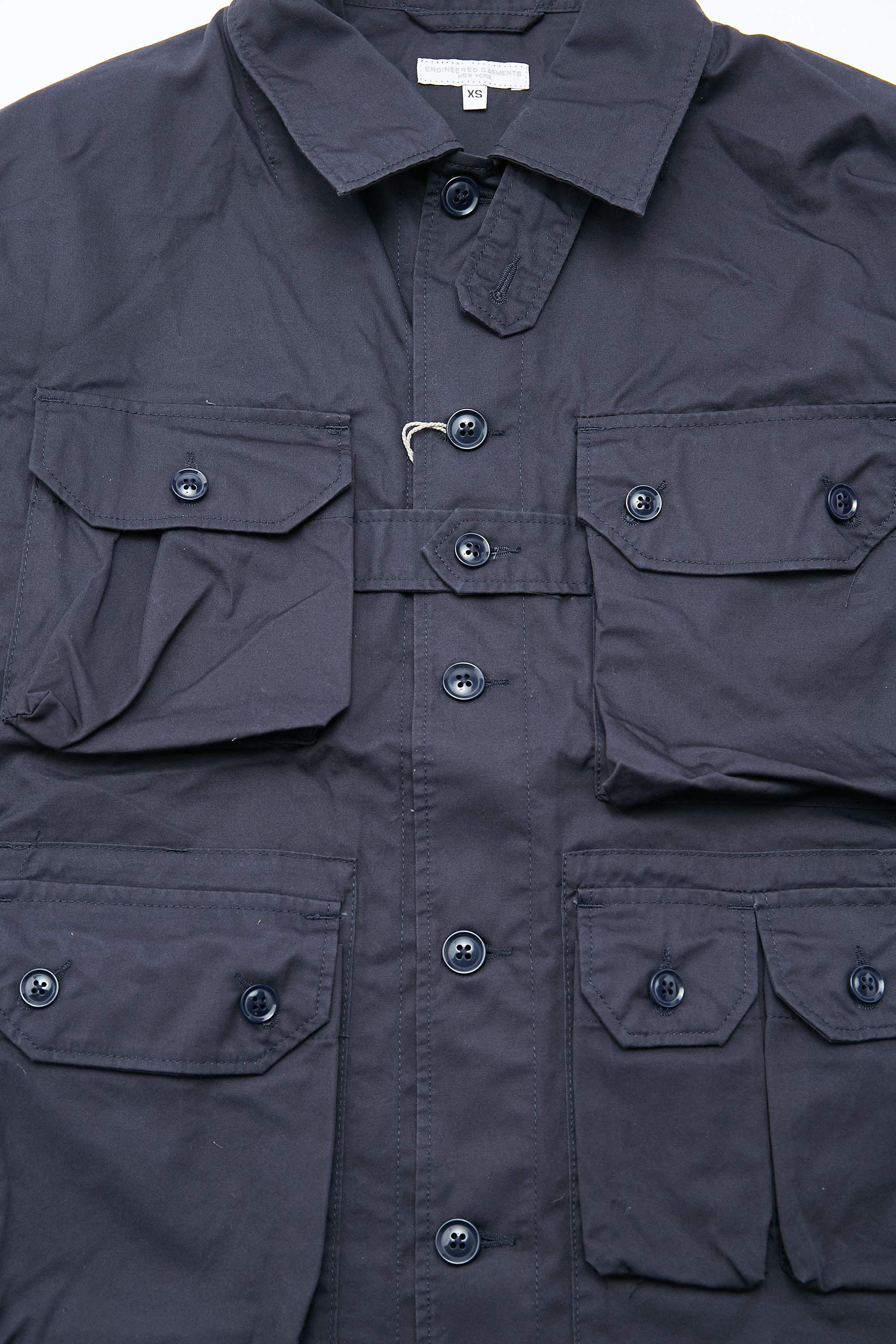 Engineered Garments Explorer Shirt Jacket - Dk. Navy High Count Twill ...