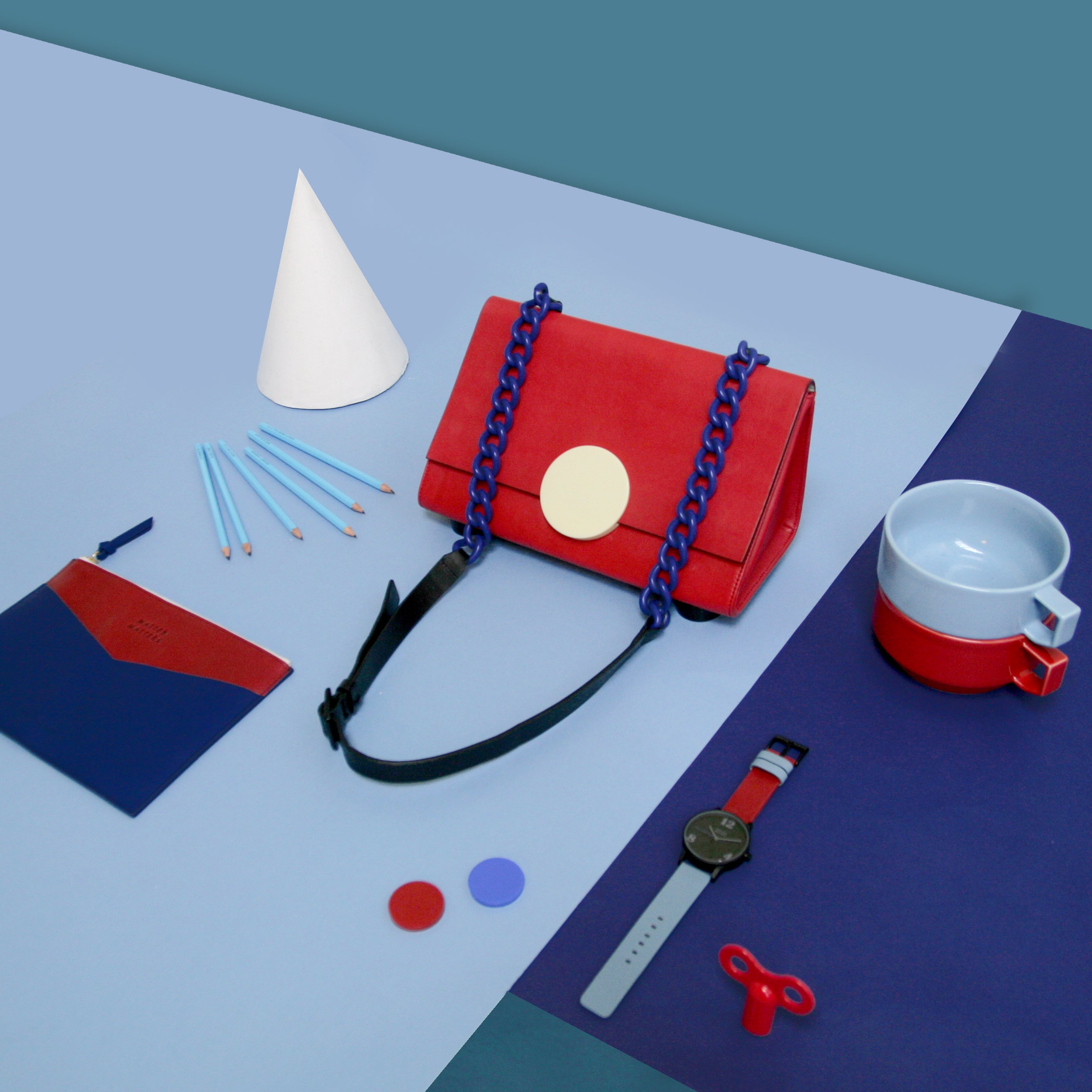 Matter Matters Pythagoras Bag - Bright Red | Garmentory