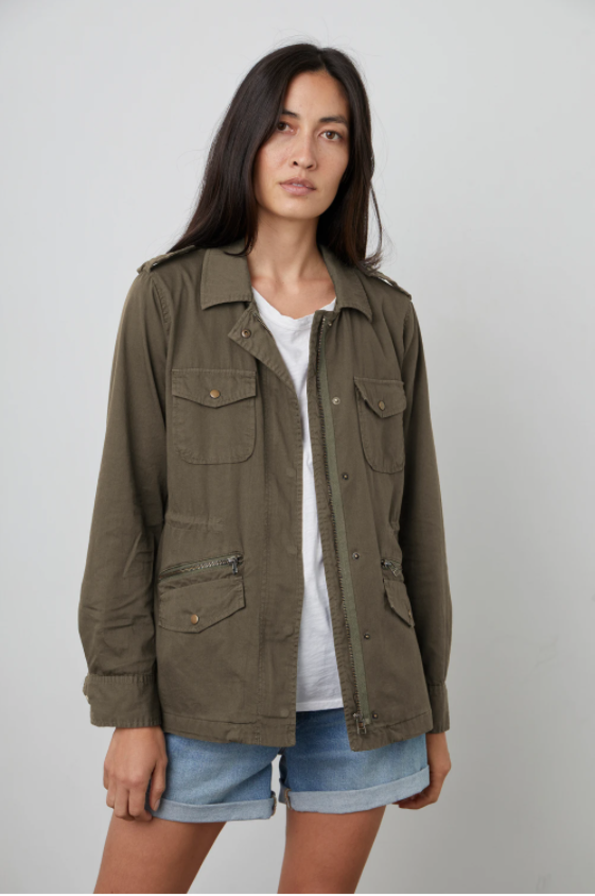 Velvet Ruby Army Jacket - Forest | Garmentory