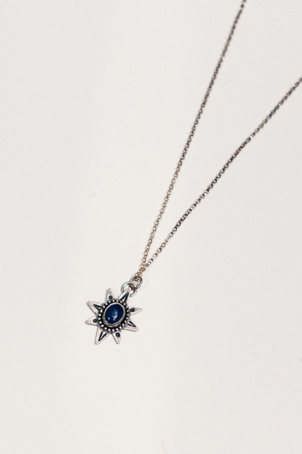 Blue & Blue Lapis Star Necklace | Garmentory