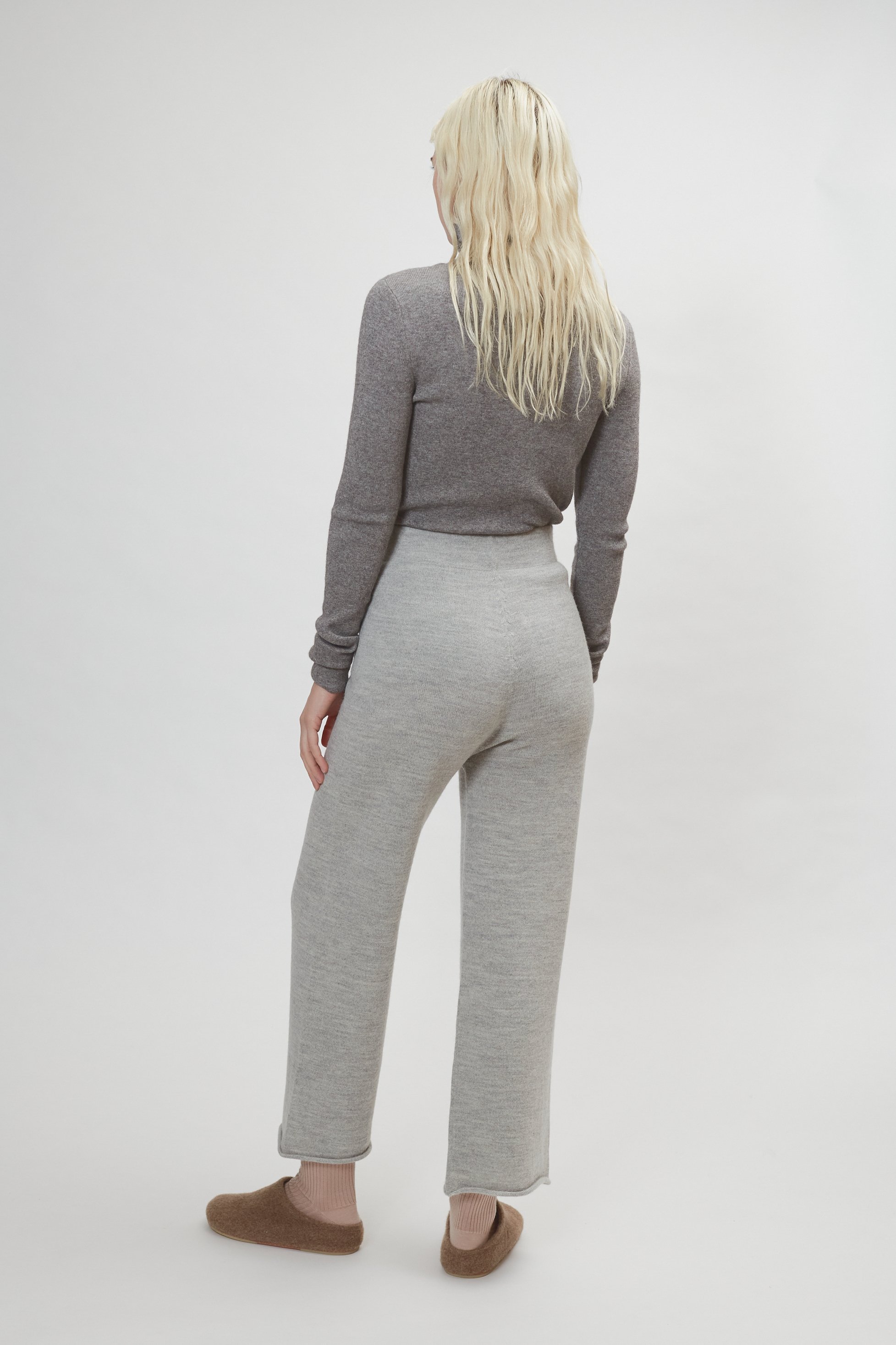 Lauren Manoogian Fine New Miter Pants - Light Grey | Garmentory