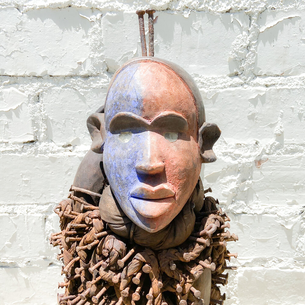 Vintage Kongo Peoples Power Figure Nkisi Nkondi | Garmentory