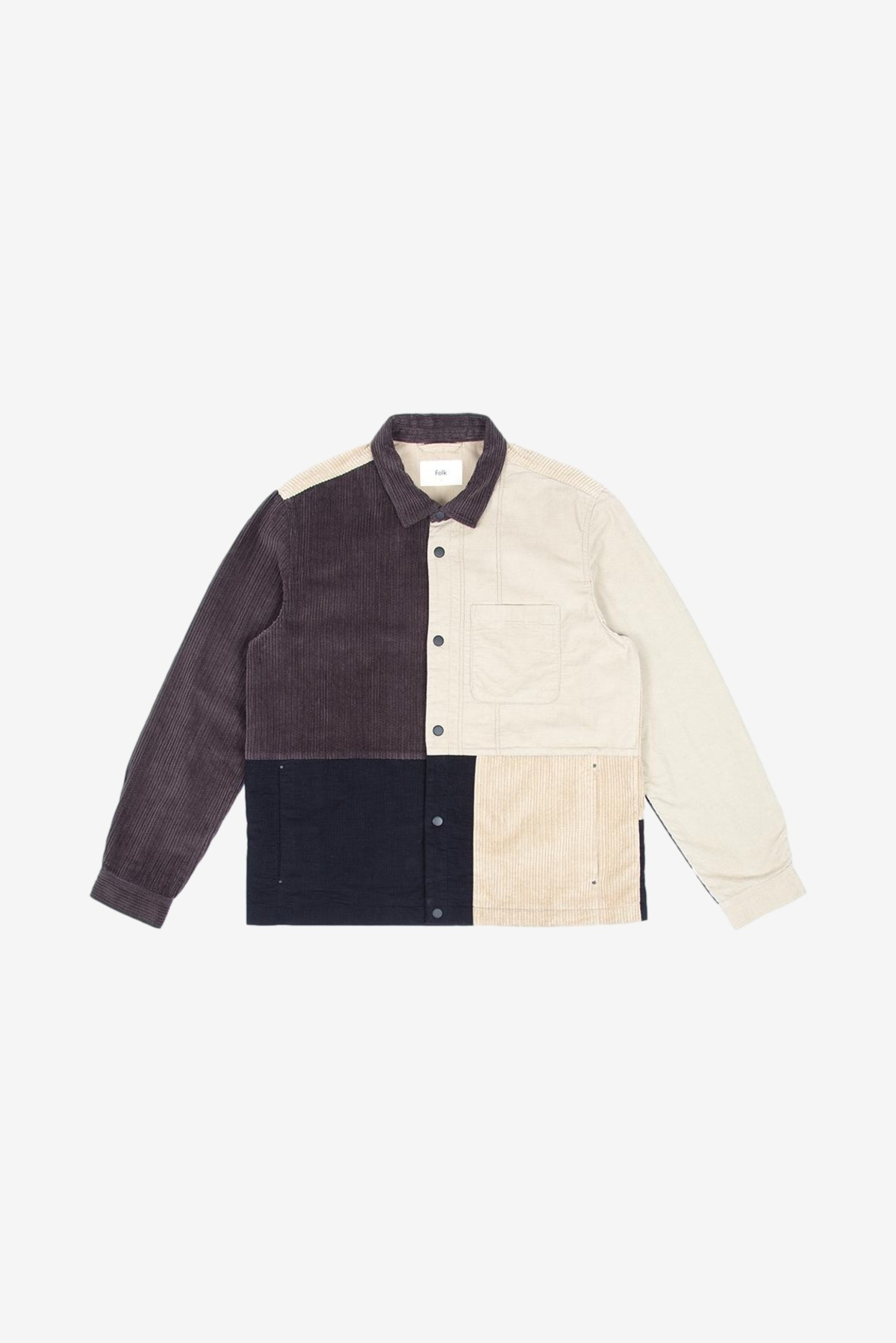 Folk Clothing Fracture Jacket - Stone Black Mix | Garmentory