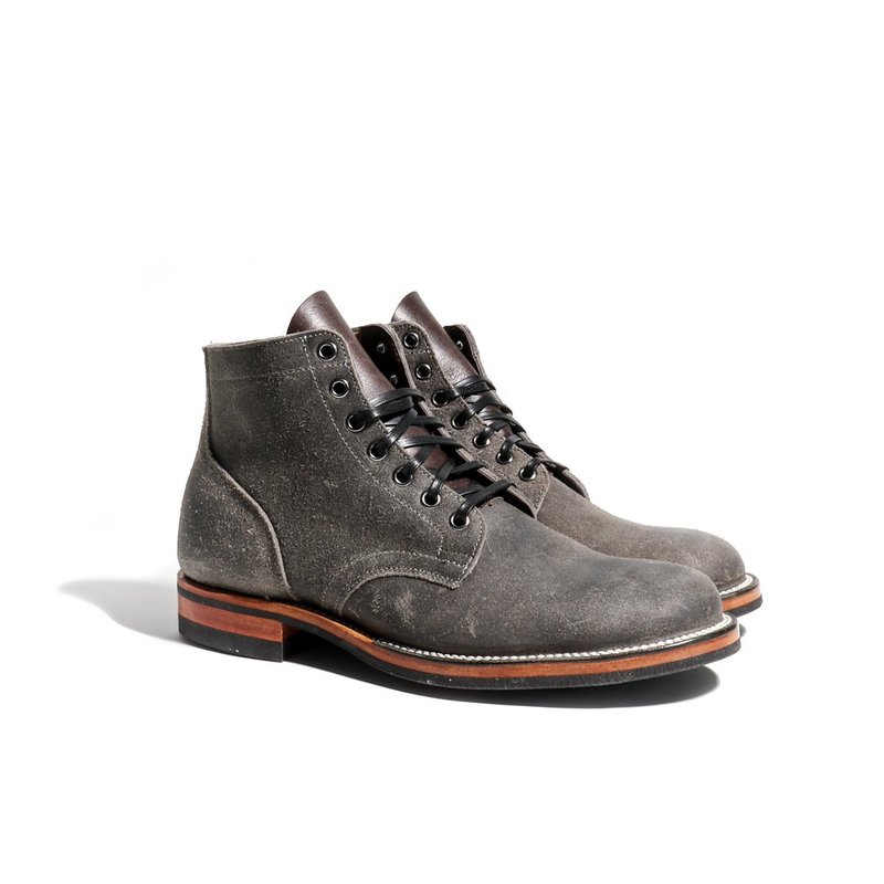 Viberg Service Boot CF Stead Boot - Anthracite Wax | Garmentory