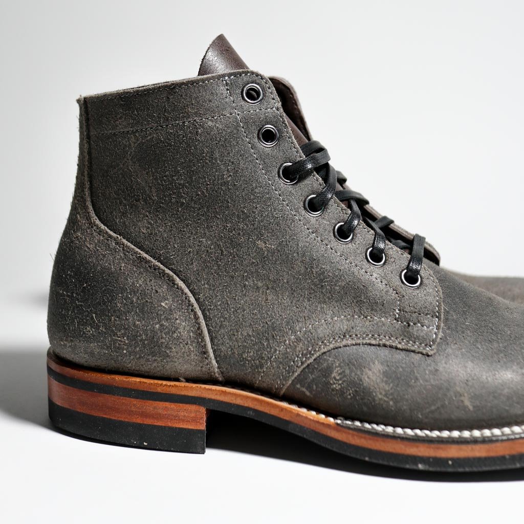 Viberg Service Boot CF Stead Boot - Anthracite Wax | Garmentory