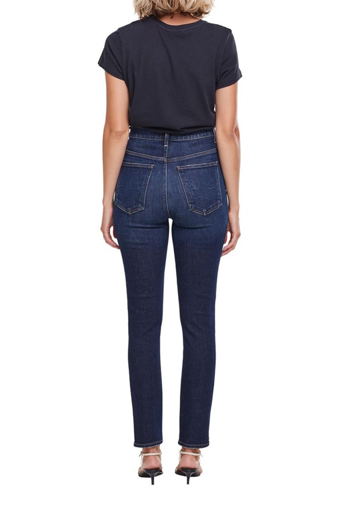 AGOLDE PINCH WAIST HIGH RISE SKINNY - OVATION | Garmentory
