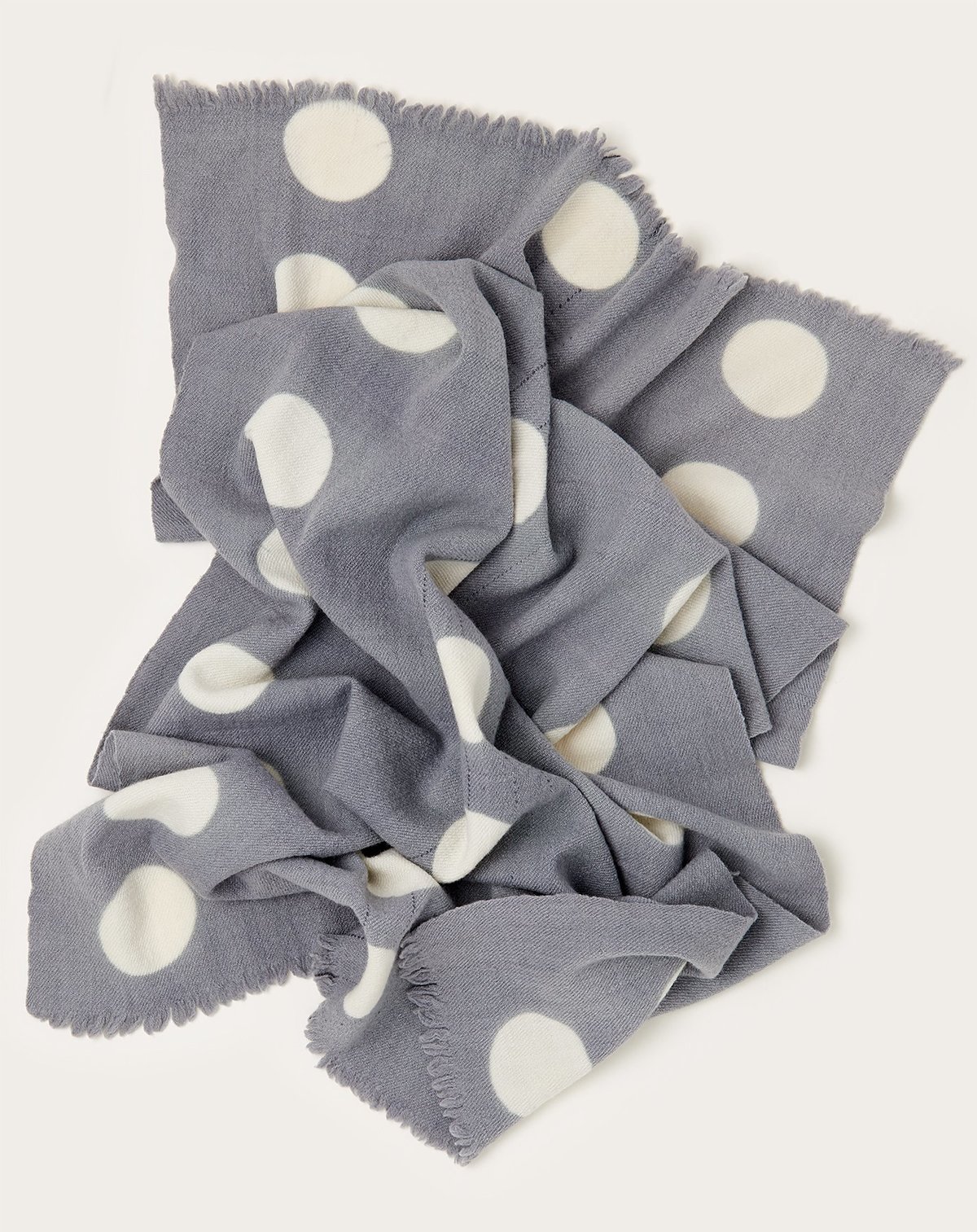 Polka Dot Throw in Dove | Garmentory