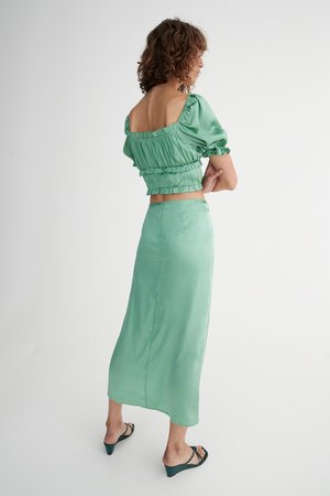 HANSEN AND GRETEL Freya Top - seafoam | Garmentory