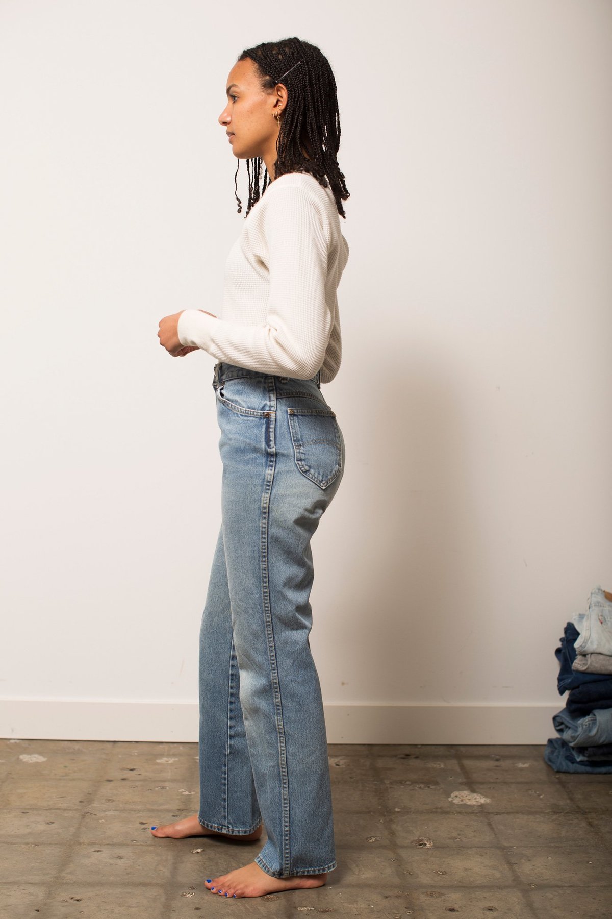 Vintage High-Rise Jeans | Garmentory
