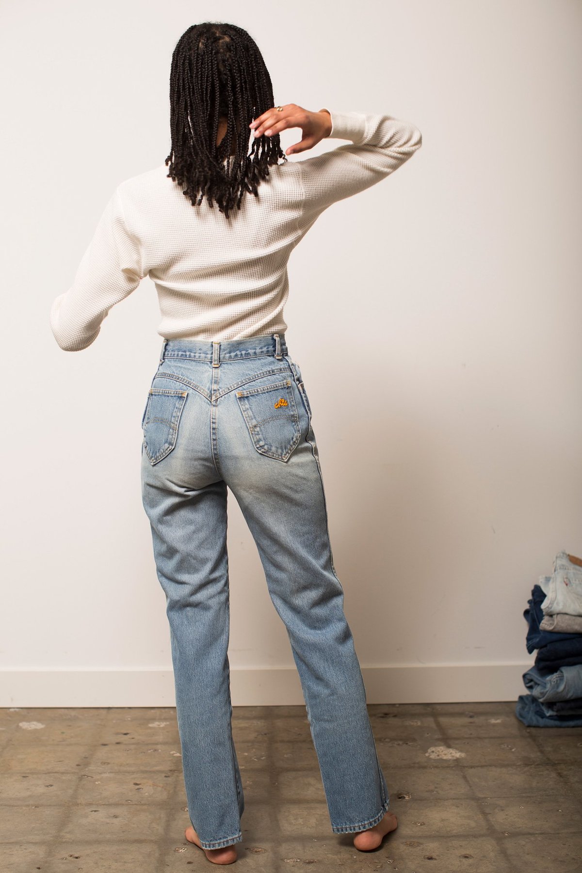 Vintage High-Rise Jeans | Garmentory