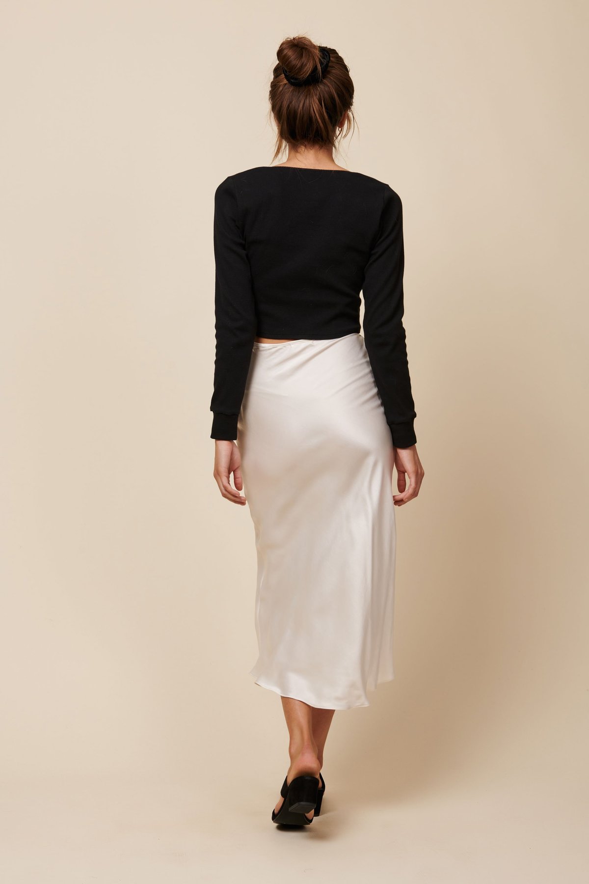 Whimsy + Row Emma Crop - Black | Garmentory
