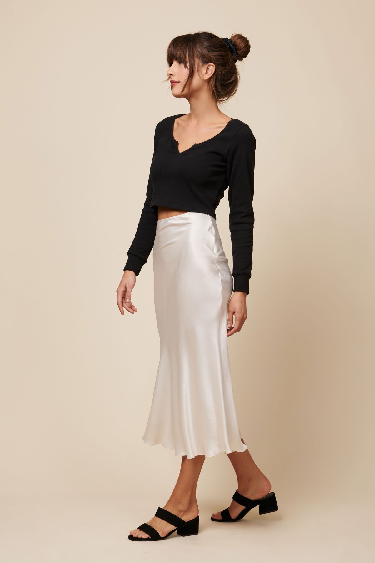 Whimsy + Row Emma Crop - Black | Garmentory