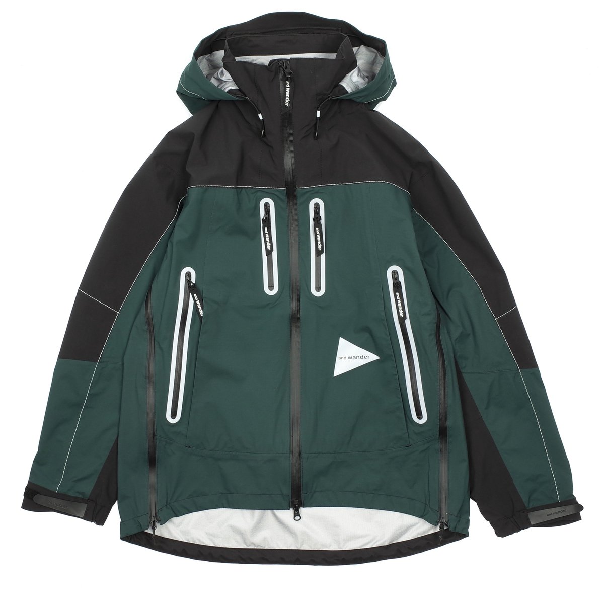 And Wander E Vent Rain Jacket - Green | Garmentory