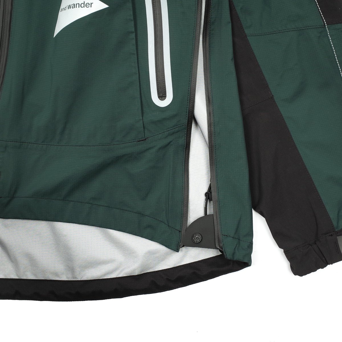 And Wander E Vent Rain Jacket - Green | Garmentory