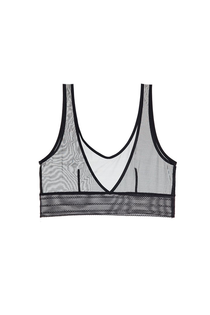 Else Bare Soft Sporty Bra - Black | Garmentory