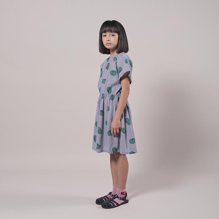 Kids Bobo Choses Dress With All Over Tomato Print - Purple | Garmentory