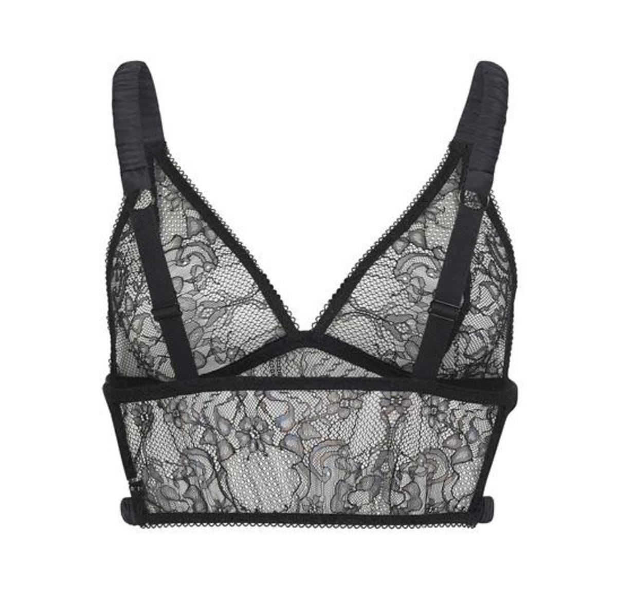 Anine Bing Violet Bra - Black | Garmentory