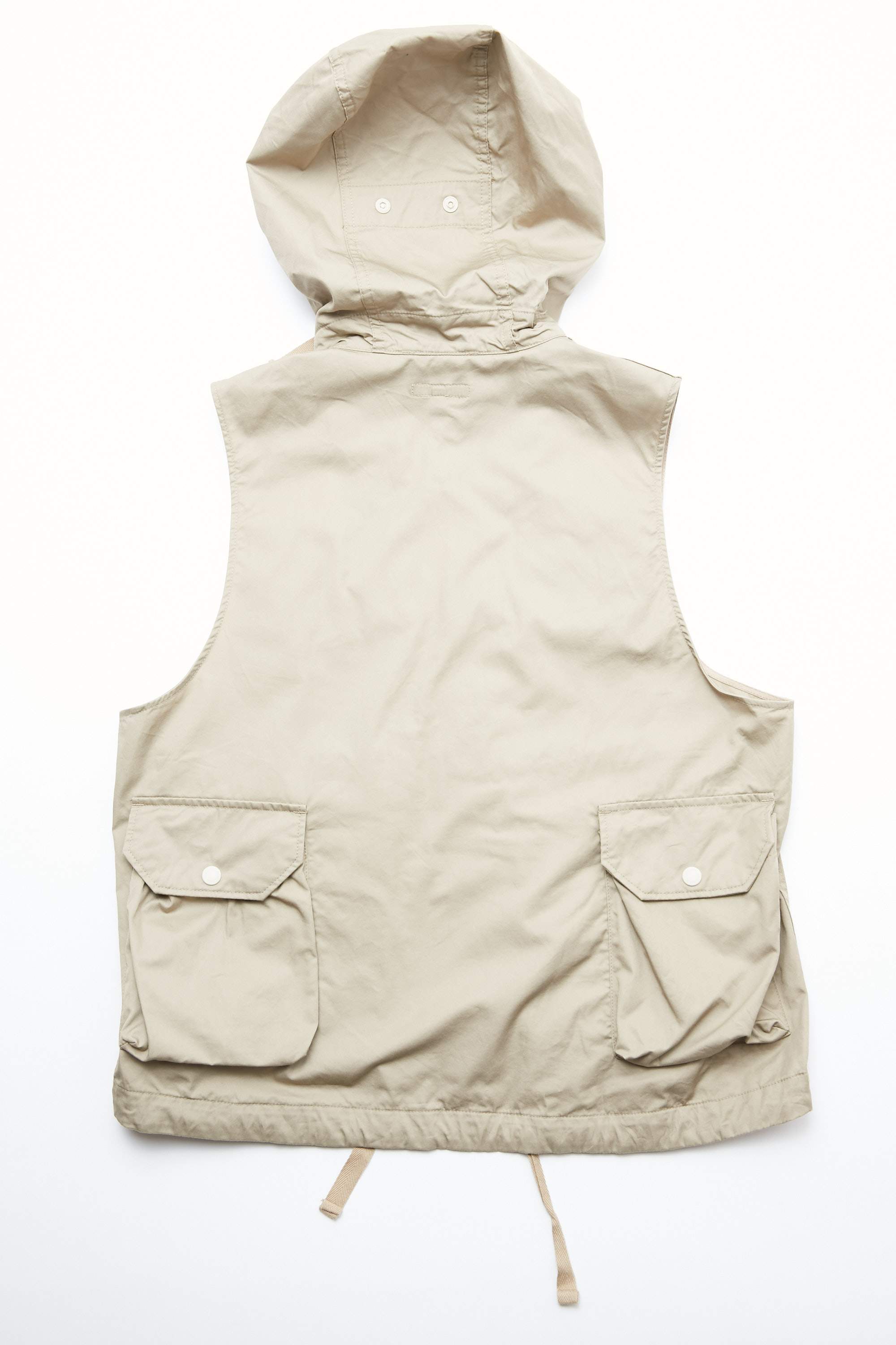 Engineered Garments Field Vest - Khaki | Garmentory