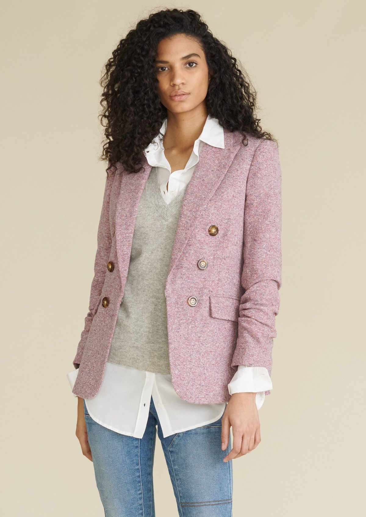 Veronica Beard Beacon Dickey Jacket - Orchid | Garmentory