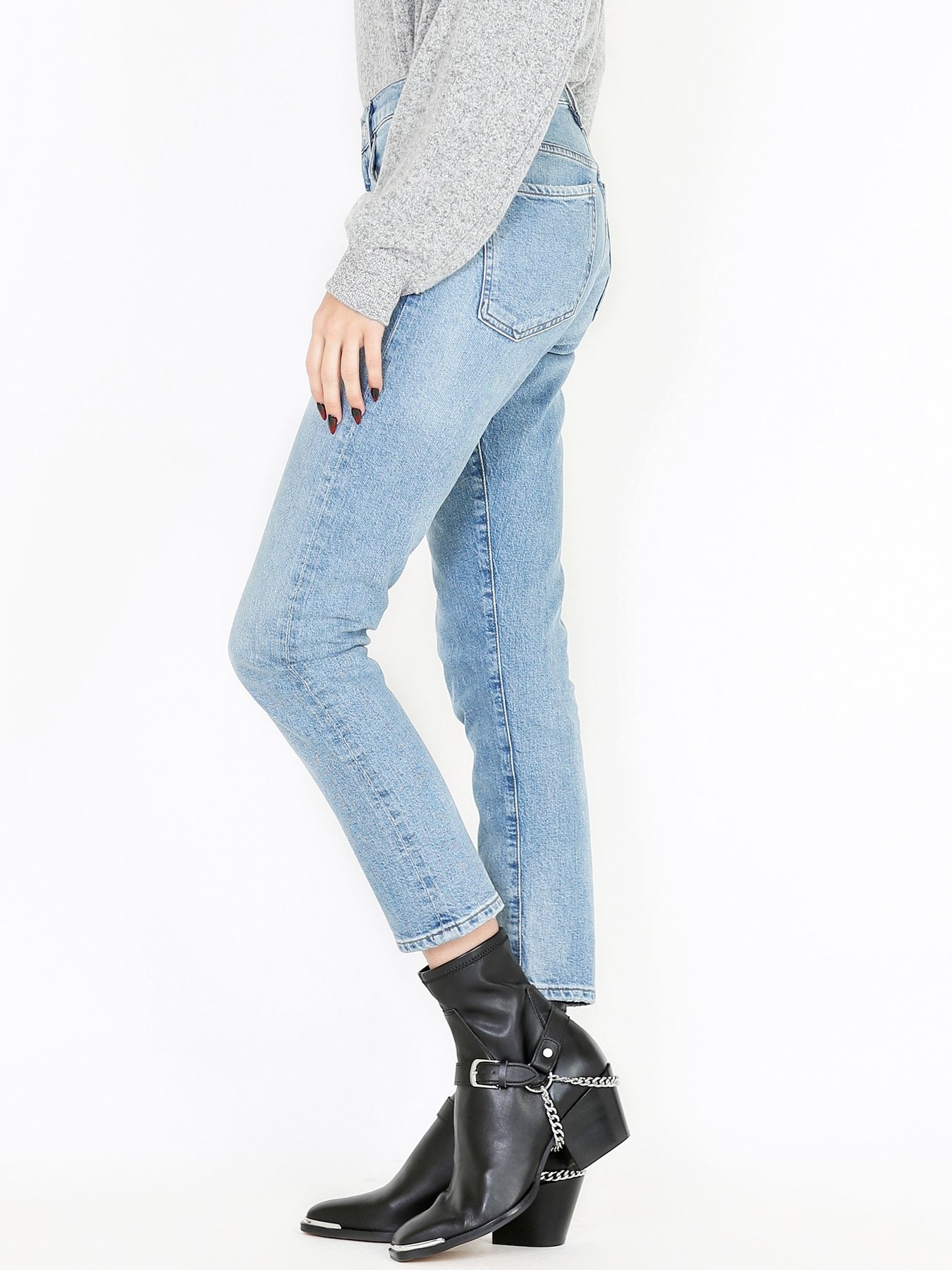 Citizens Of Humanity Elsa Mid Rise Slim Fit Crop Jean - Refresh ...