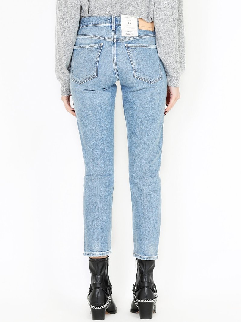 Citizens Of Humanity Elsa Mid Rise Slim Fit Crop Jean - Refresh ...