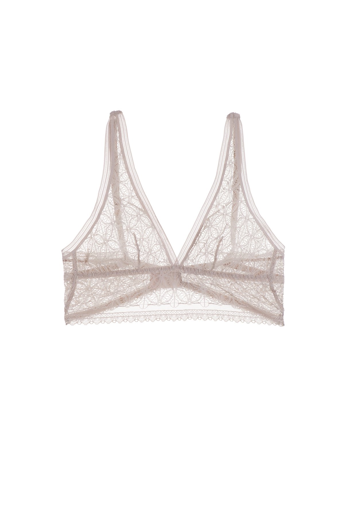Else Chloe Soft Cup Longline Bra - Rose Quartz | Garmentory