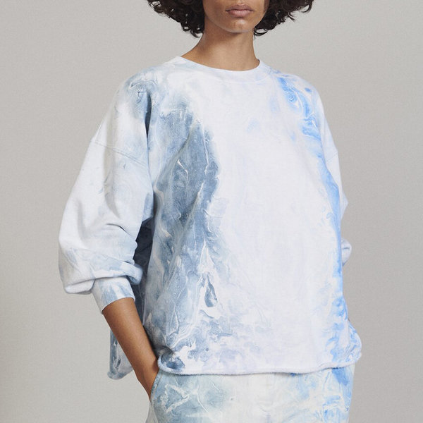 Rachel Comey Fond Sweatshirt - Marble Dyed Ink | Garmentory