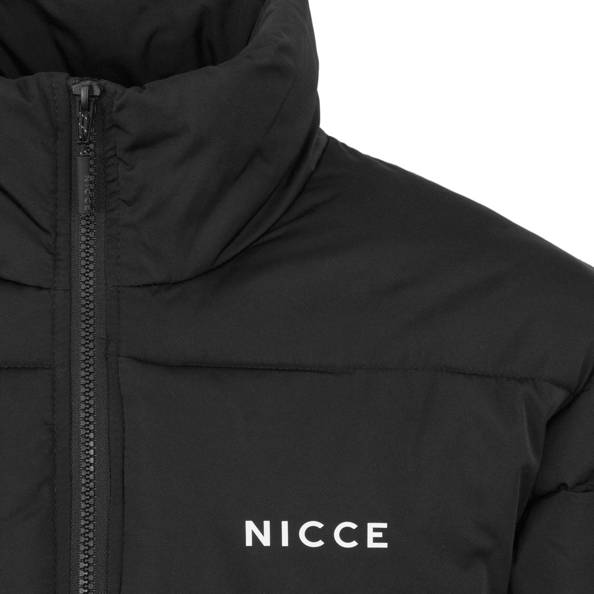 Nicce Deca Puffer Jacket - Black | Garmentory