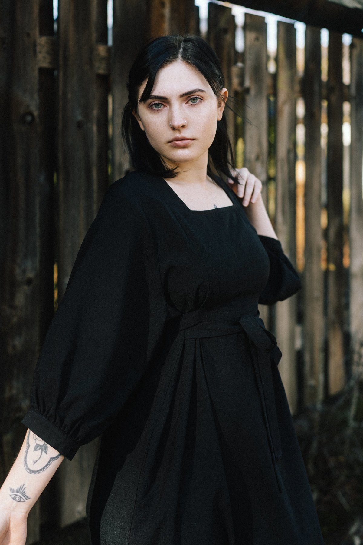 Altar Houseline Latoya Dress - Black | Garmentory