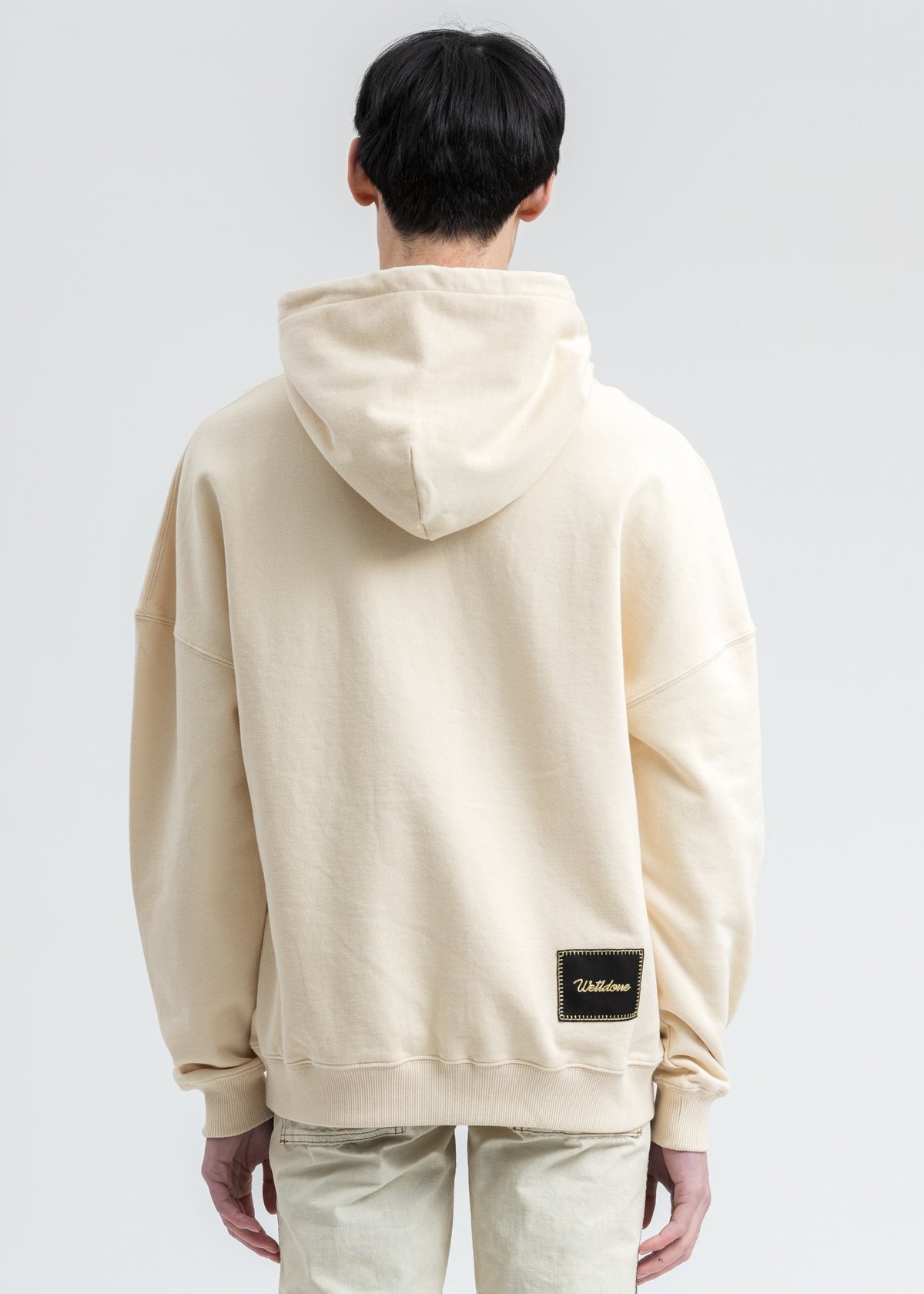 we11done WD Graffiti Version 2 Hoodie - Beige | Garmentory