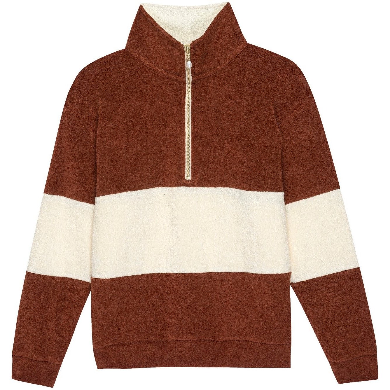 Donni. Terry Pullover - Cinnamon | Garmentory
