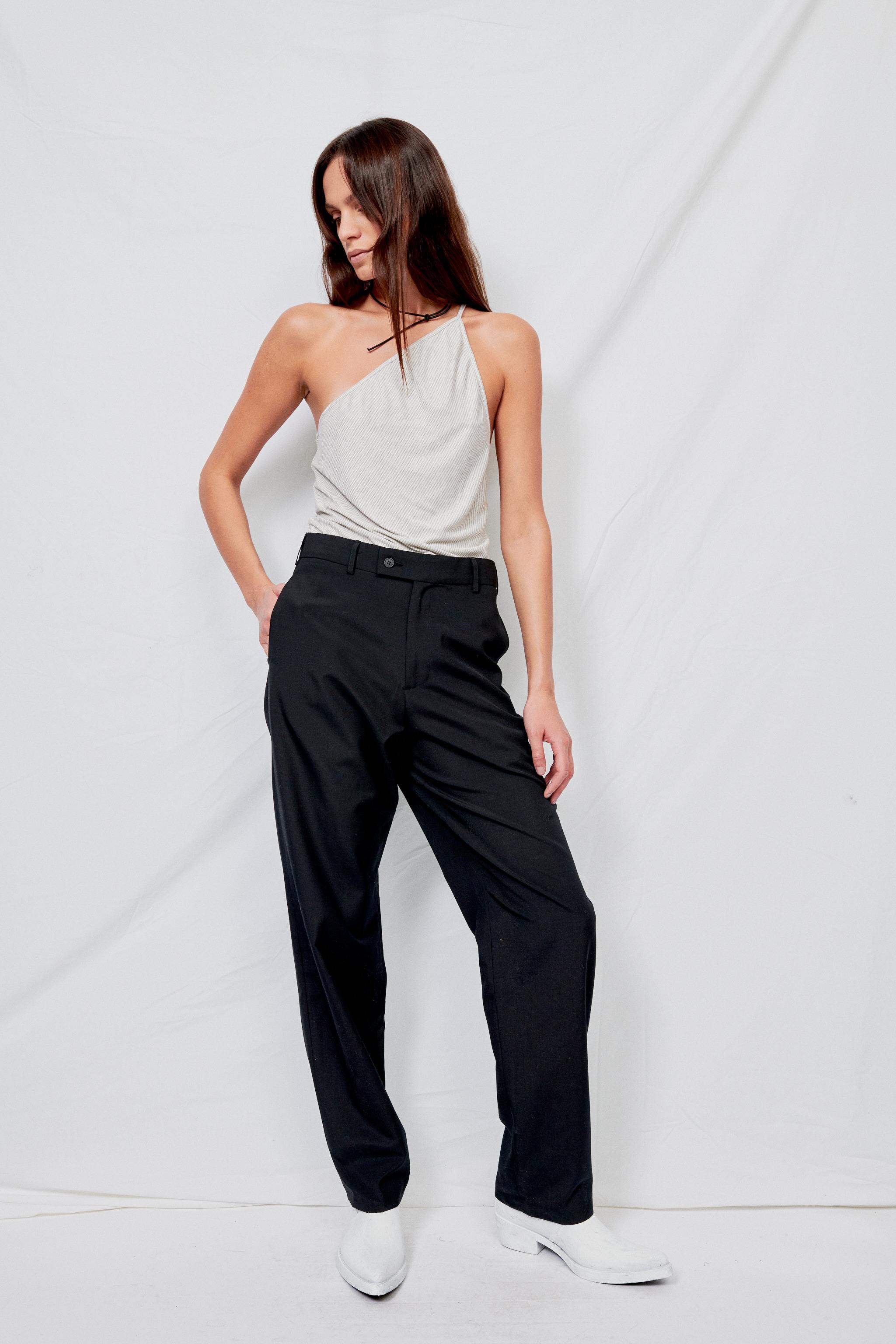 Assembly Ribbed One Strap Top | Garmentory