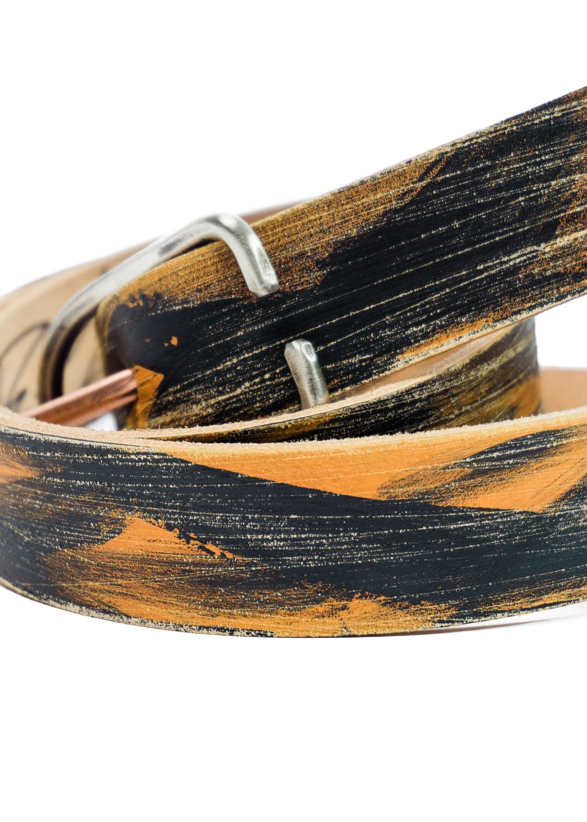 CAUSE AND EFFECT TEXTURED PAINT BELT | Garmentory