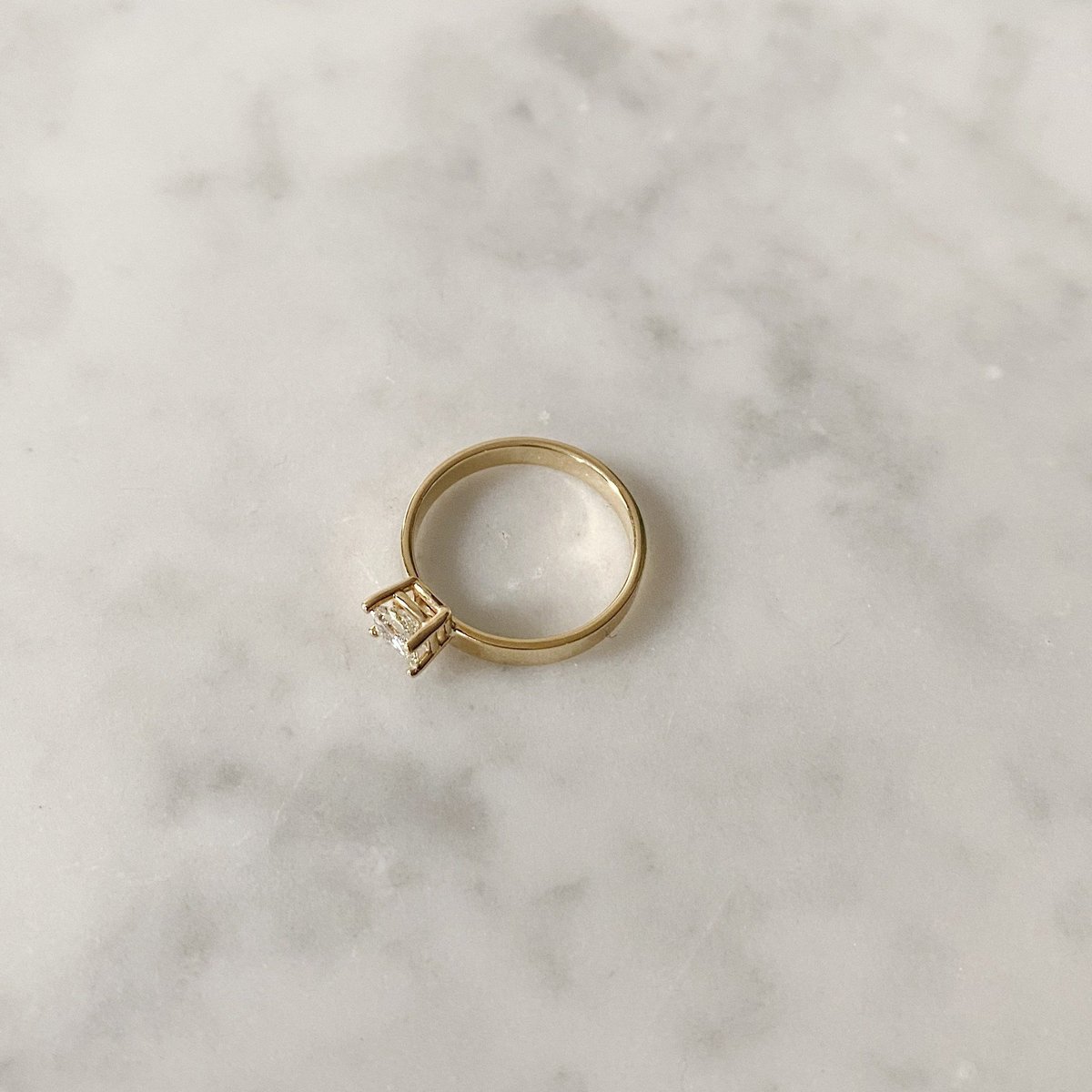 Tarin Thomas Fit For A Princess Ring - Gold/Diamond | Garmentory