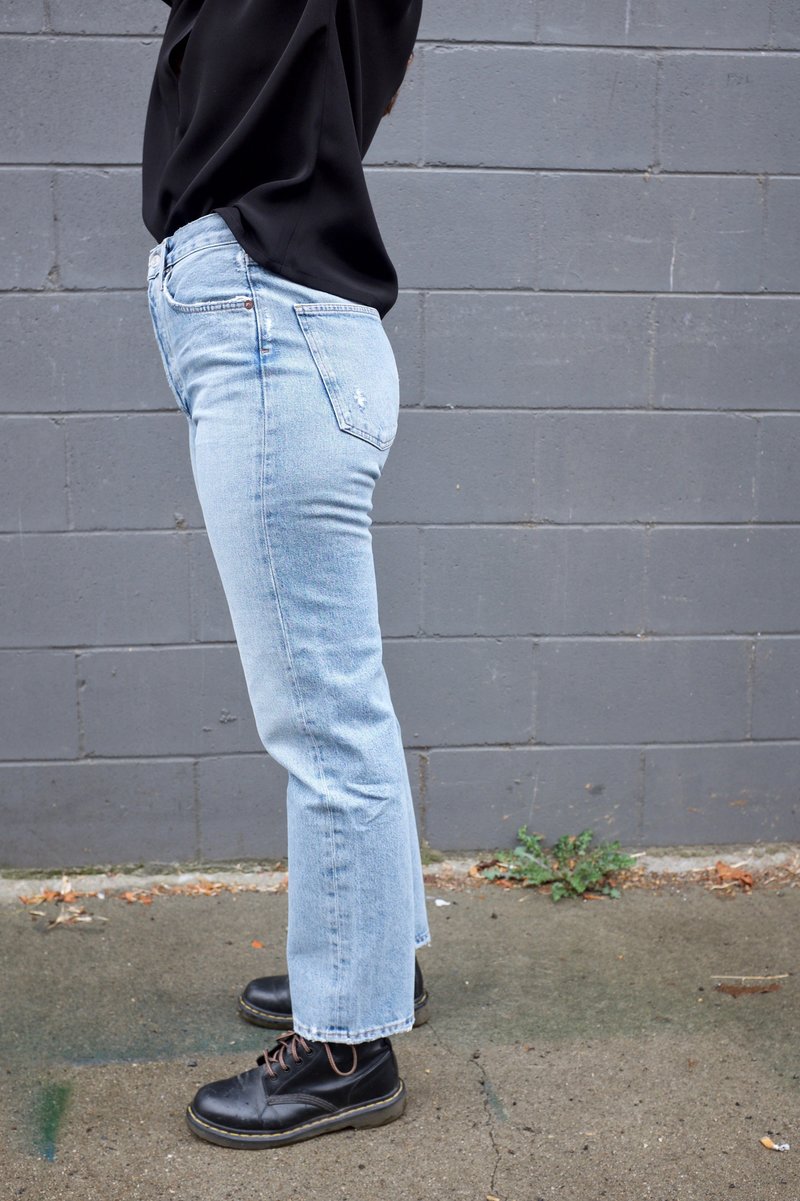 AGOLDE 90s Mid Rise Loose Fit Jean - Snapshot | Garmentory