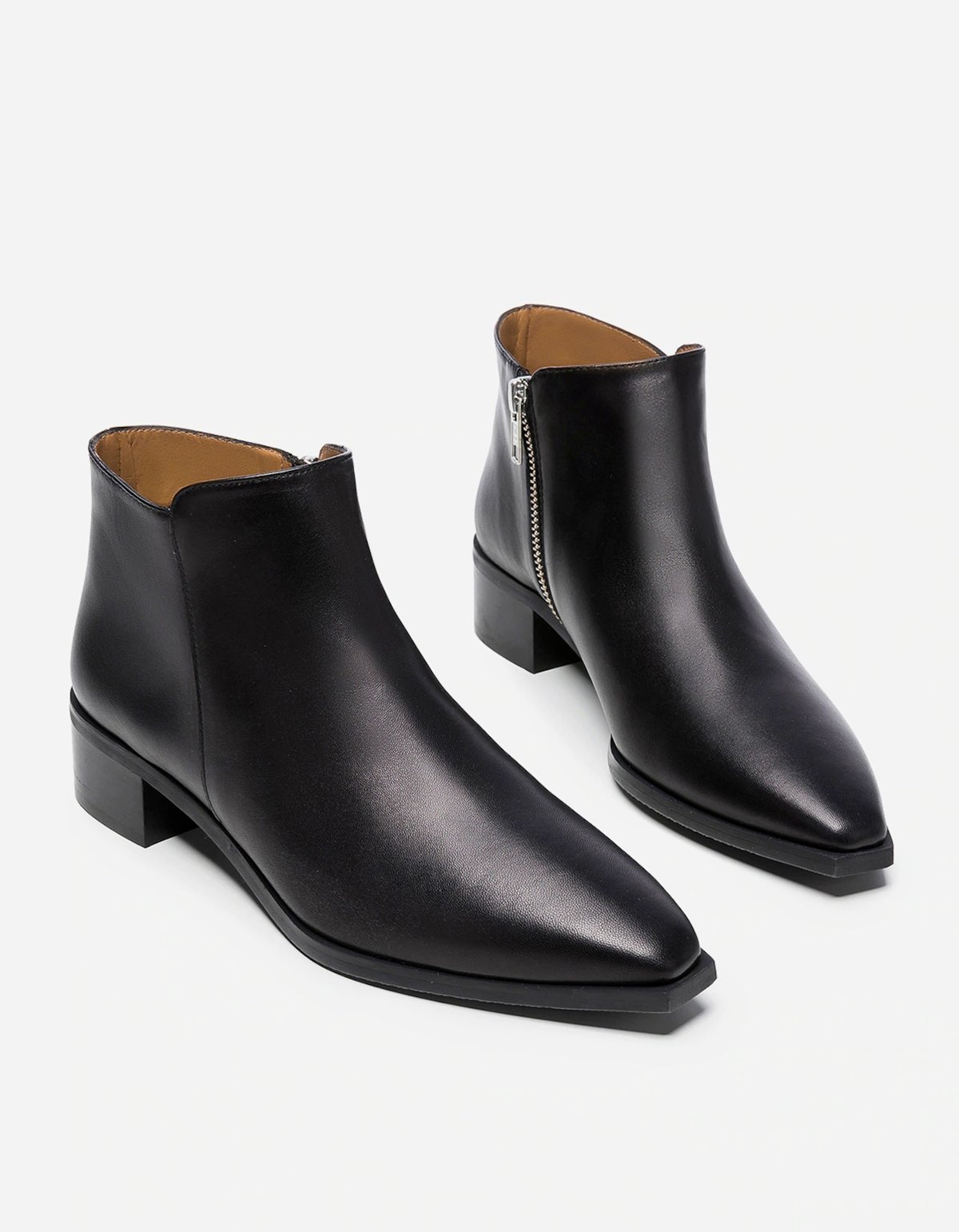 Flattered Nata Leather Boot - Black | Garmentory