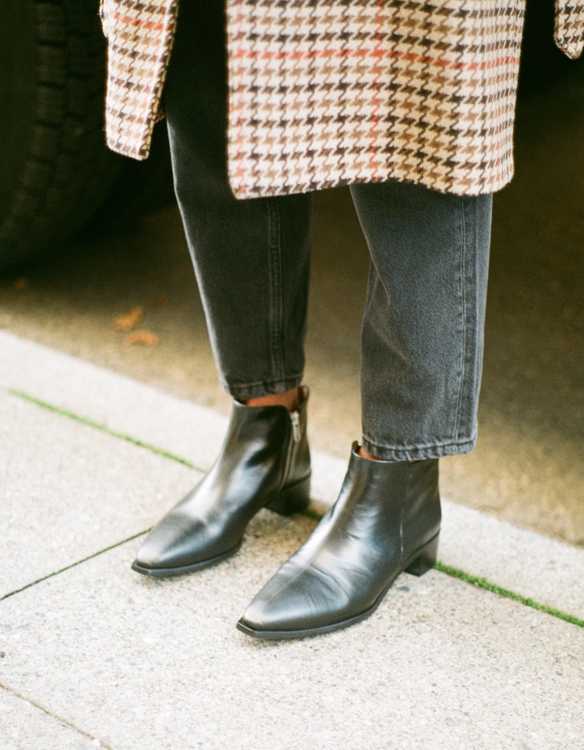 Flattered Nata Leather Boot - Black | Garmentory