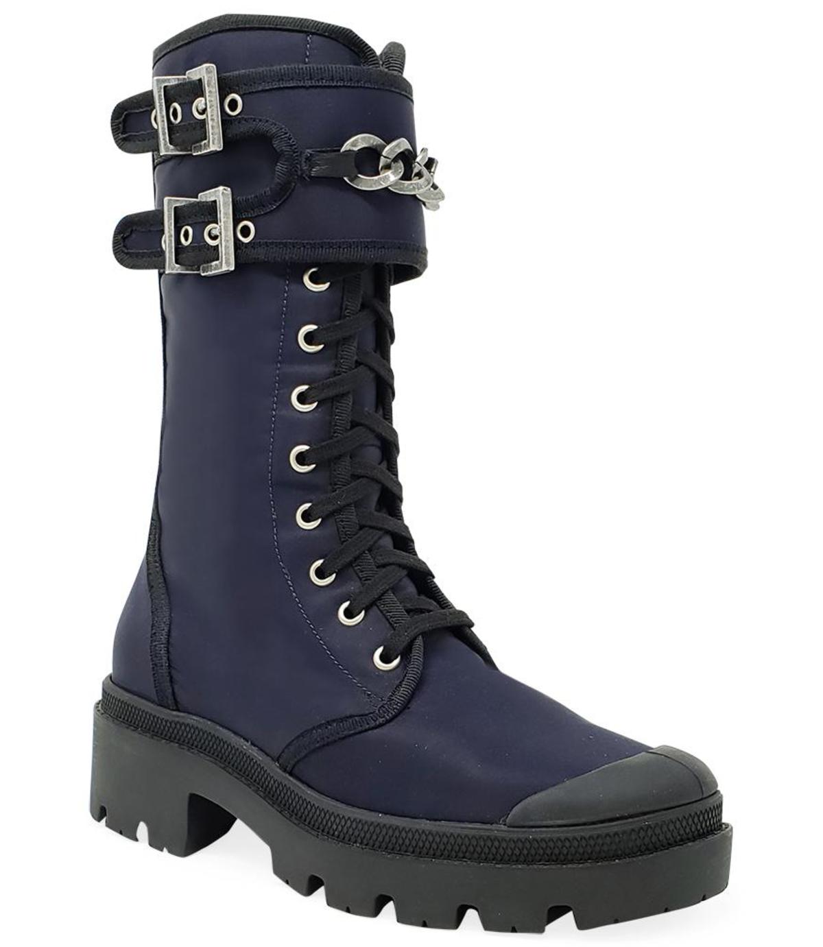 Madison Maison x Palladium Vegan Double Buckle Boot - Navy | Garmentory