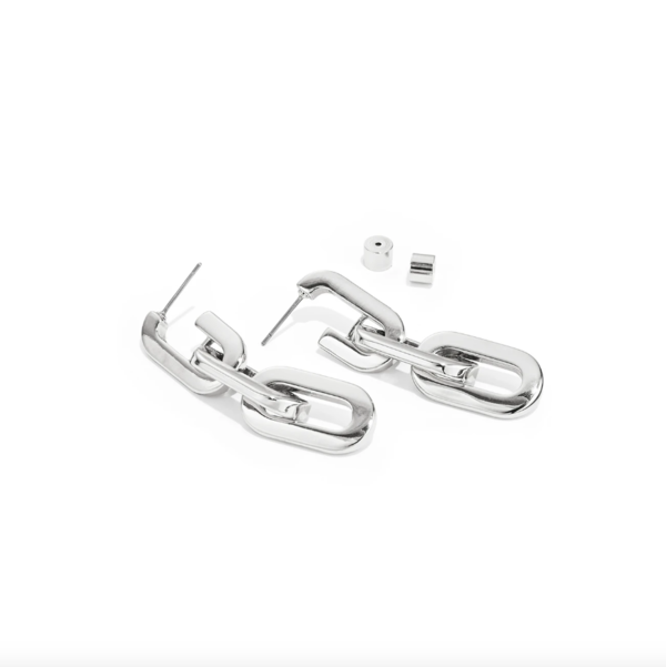 Jenny Bird Toni Drops - Silver | Garmentory