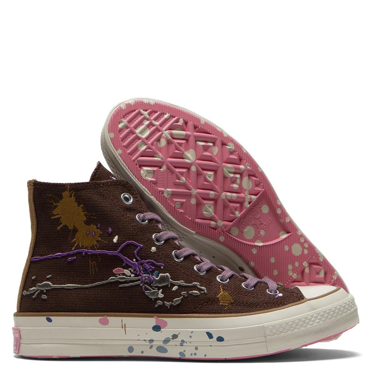 Converse x Bandulu Chuck 70 Hi sneakers - brown | Garmentory