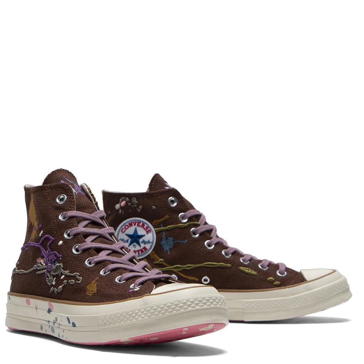 Converse x Bandulu Chuck 70 Hi sneakers - brown | Garmentory
