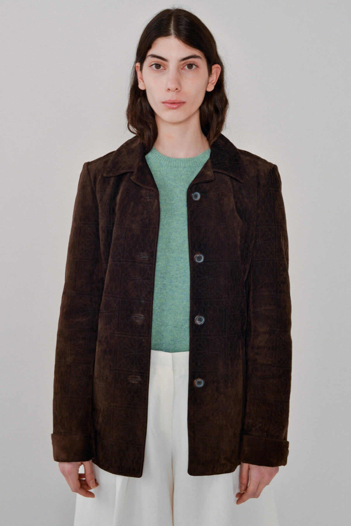 Jil Sander | Suede Daisy Jacket | Garmentory