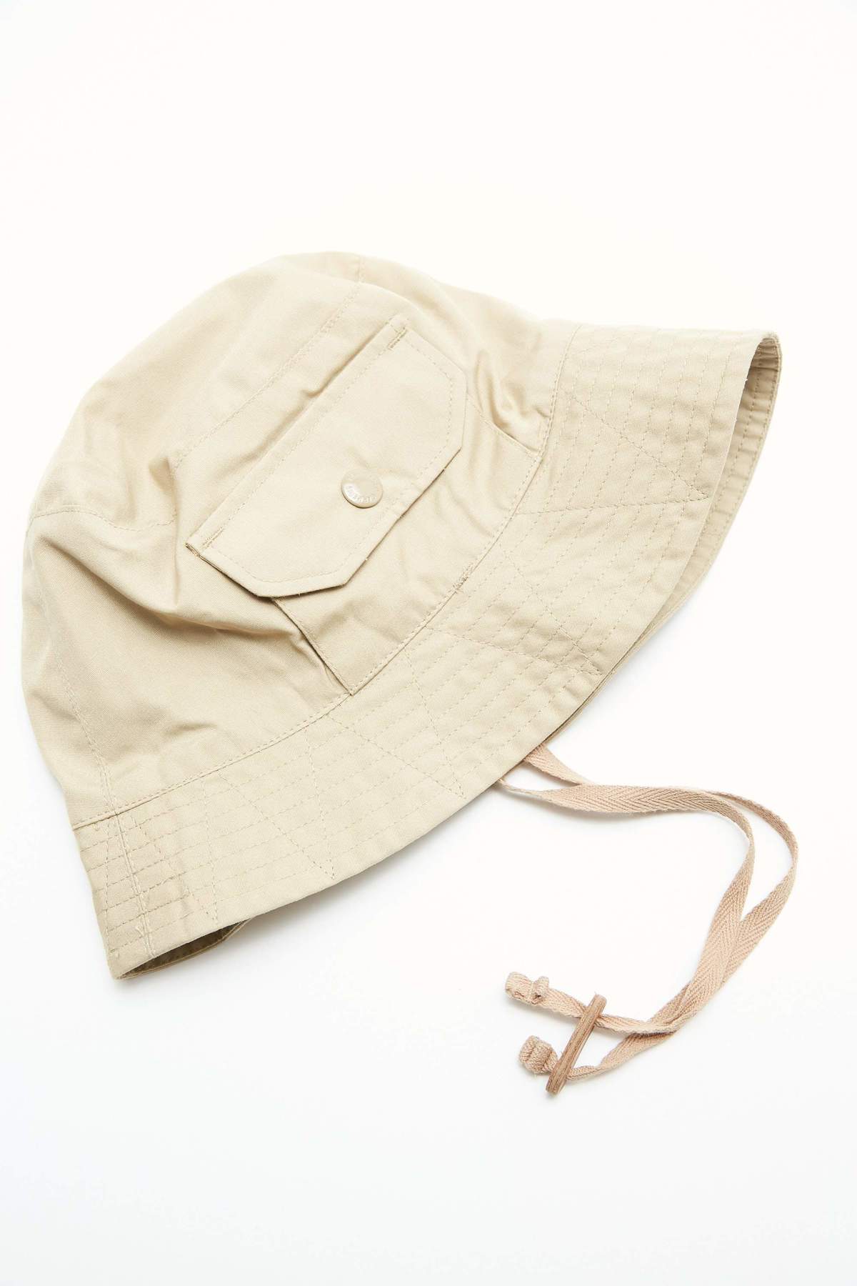 Engineered Garments PC Poplin Explorer Hat - Khaki | Garmentory