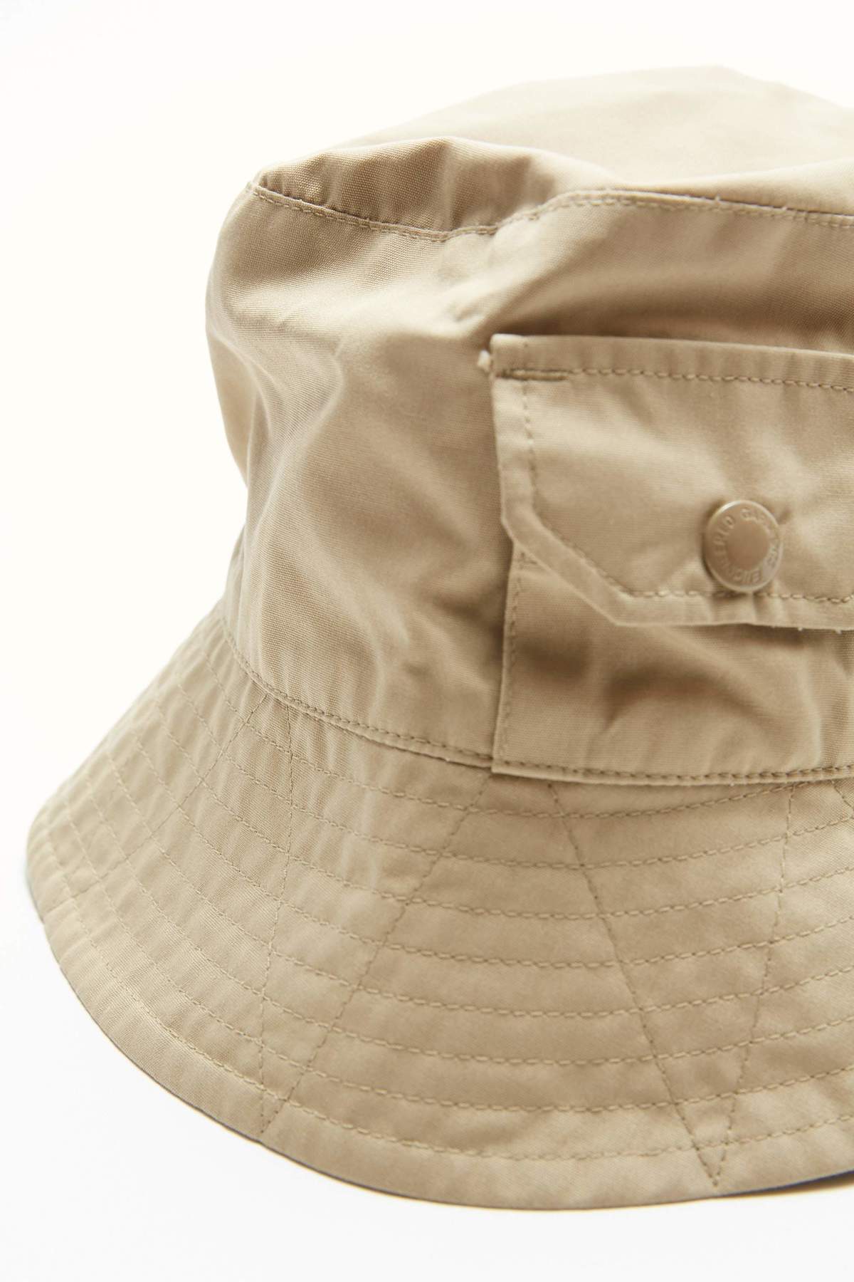 Engineered Garments PC Poplin Explorer Hat - Khaki | Garmentory
