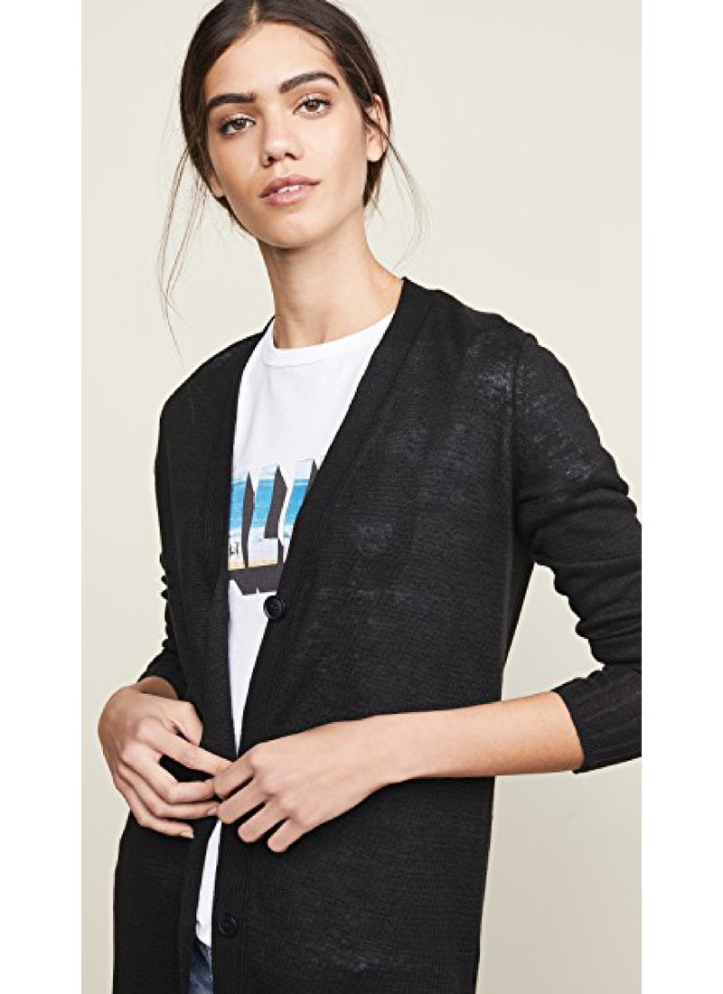 360 Cashmere Morgan Cardigan - Black | Garmentory
